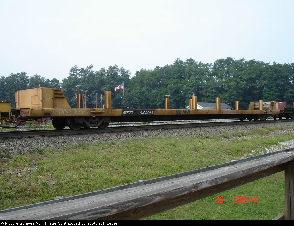 MTTX 941483 Flatcar EB